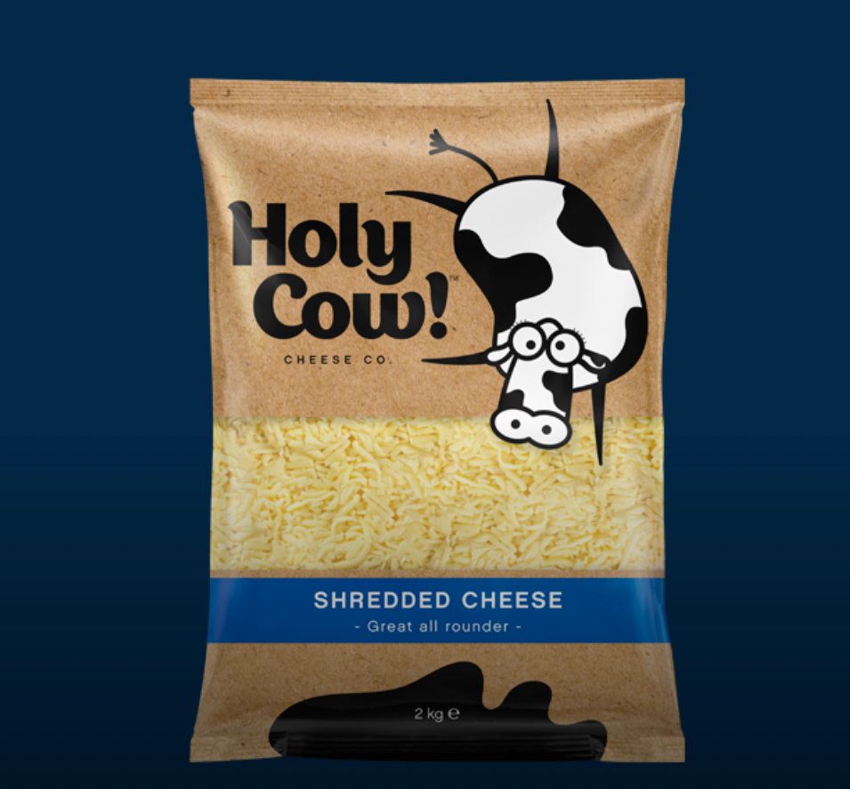 Holy Cow™ Shredded Cheddar Cheese – Johnsons Food Services