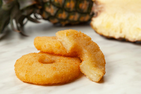 Schnits Crumbed Pineapple Fritters – Johnsons Food Services