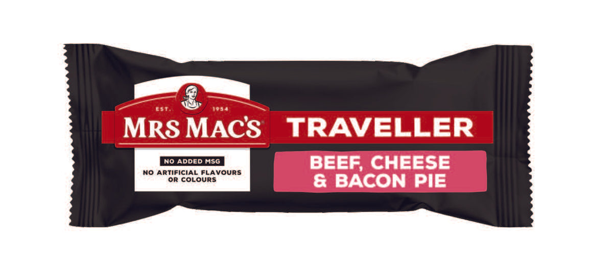 Mrs Macs Beef, Cheese & Bacon Traveller Pie – Johnsons Food Services