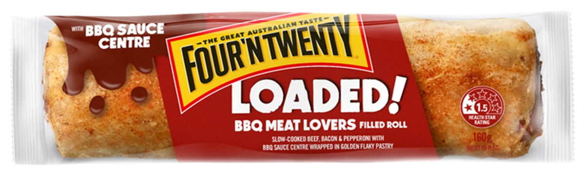 Four N Twenty King Meat Lovers Sausage Roll – Johnsons Food Services