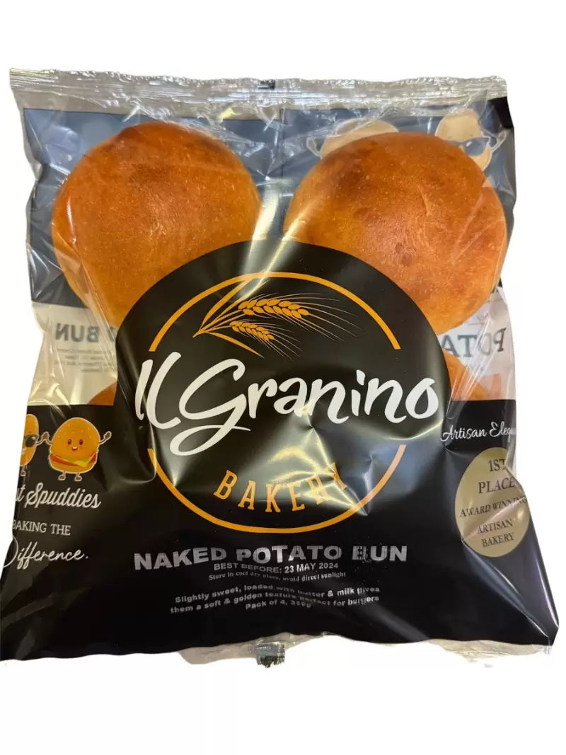 Il Granino Bakery Naked Potato Bun – Johnsons Food Services