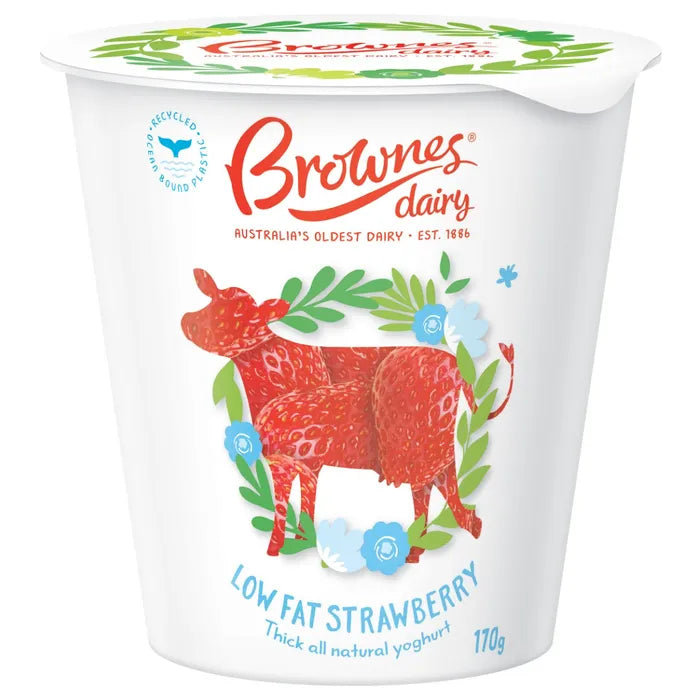 Brownes Low Fat Strawberry – Johnsons Food Services
