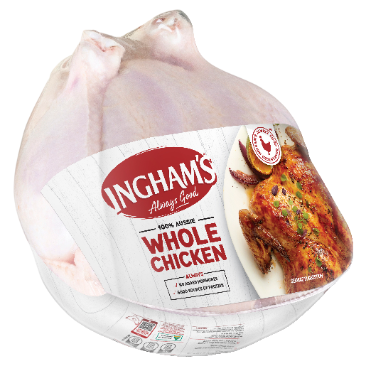 Inghams Chicken Whole Frozen #14 – Johnsons Food Services