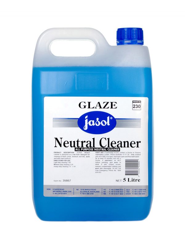 Jasol Glaze Neutral Cleaner – Johnsons Food Services