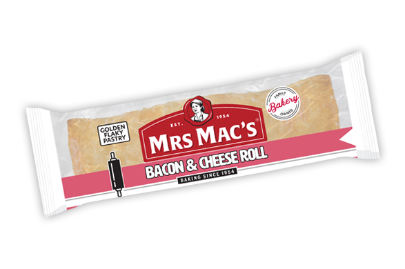 Mrs Macs Mega Bacon & Cheese Roll – Johnsons Food Services