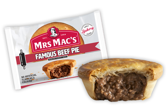 Mrs Macs Famous Beef Pie – Johnsons Food Services