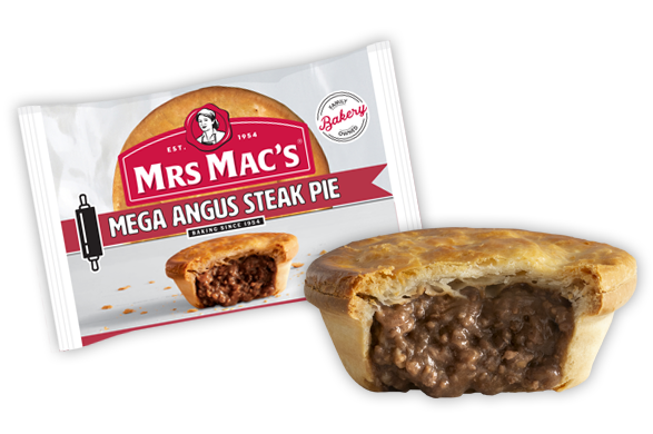 Mrs Macs Mega Angus Steak Pie – Johnsons Food Services