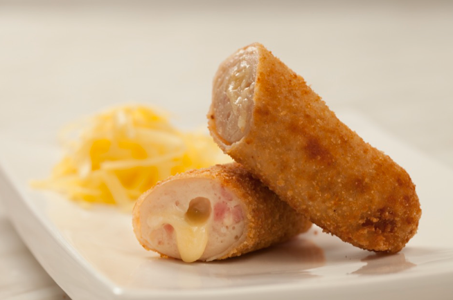 Schnits Chicken, Cheese & Bacon Sausage CTN – Johnsons Food Services